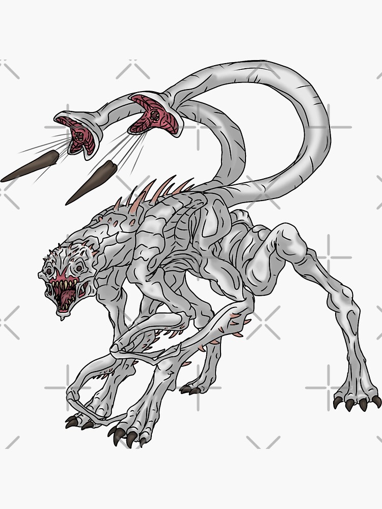 "The Tomorrow War White Spike/ Whitespike" Sticker for Sale by ...