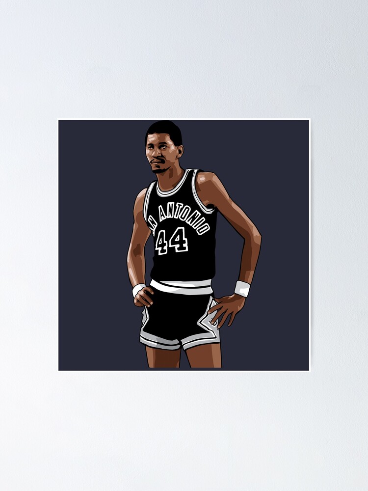 "George Gervin Vector Standing Qiangy" Poster for Sale by qiangdade ...
