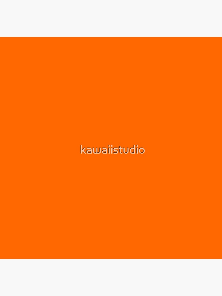 "Neon Orange" Sticker by kawaiistudio | Redbubble