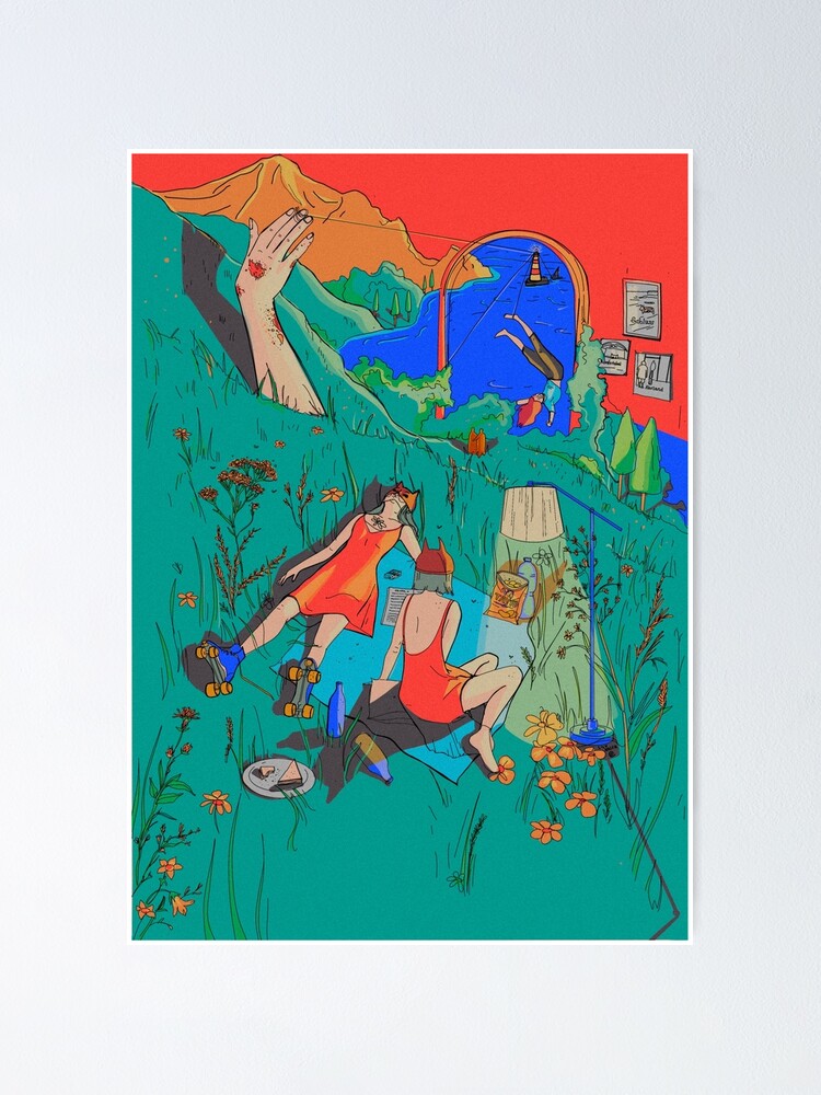 "Summertime sadness" Poster for Sale by lilynager166 | Redbubble