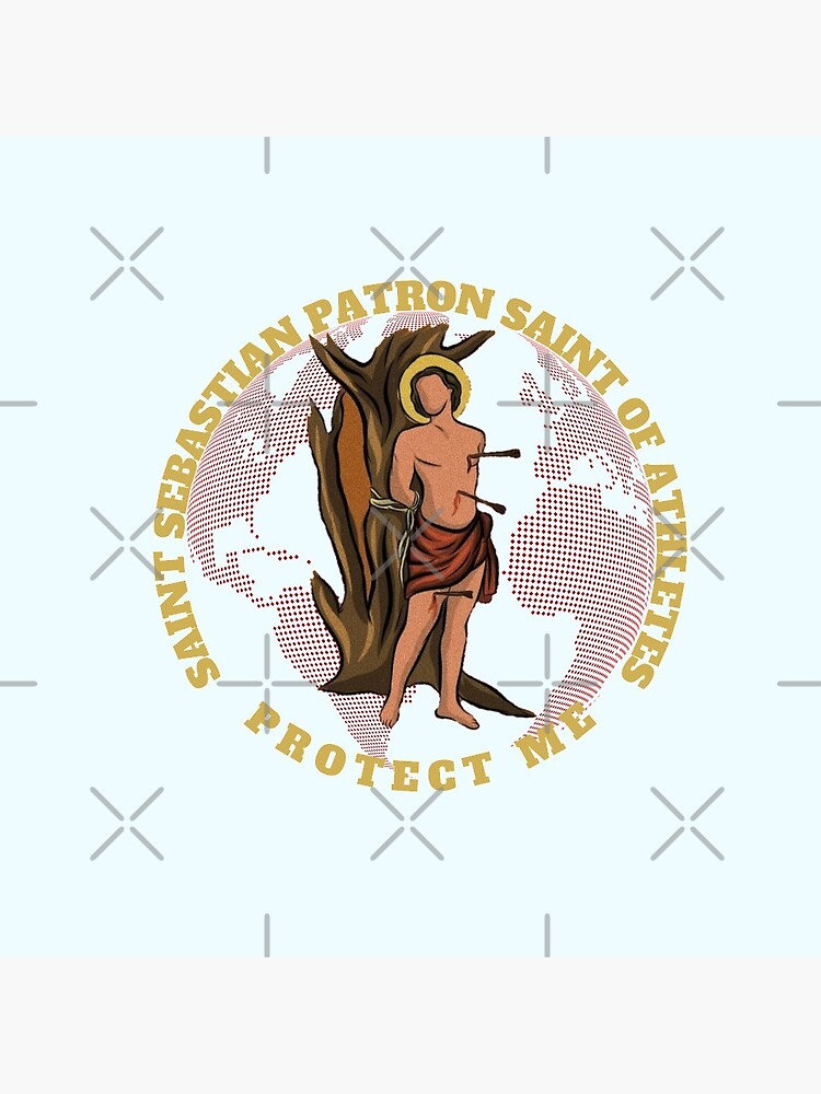 "Saint Sebastian Protect This Athlete, Protector, St Sebastian" Pin for ...