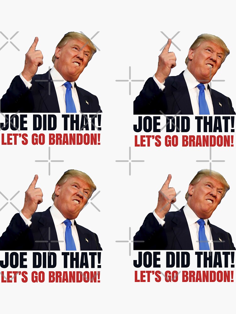 "Joe Did That! Gas Pump Sticker" Sticker for Sale by InkubusDesign ...