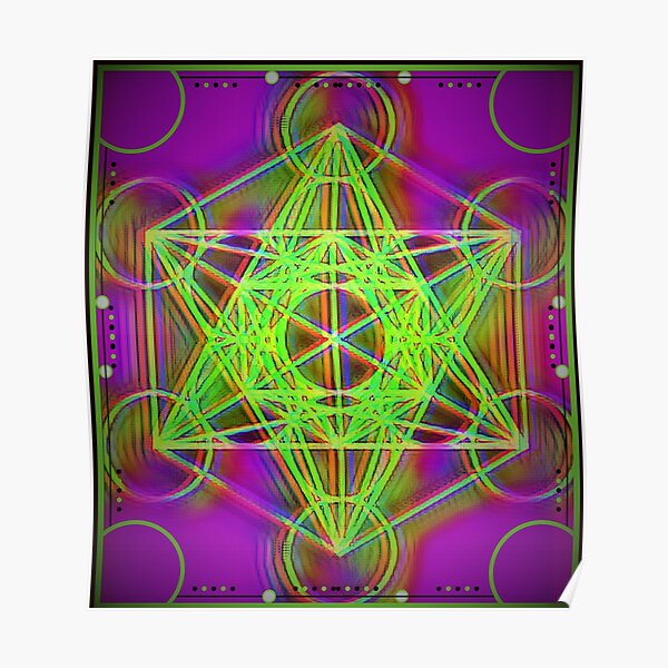 "SACRED GEOMETRY" Poster for Sale by jmed70 | Redbubble