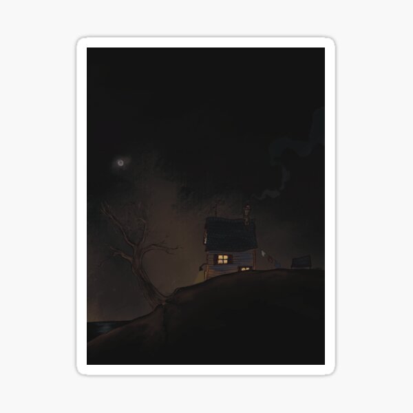 "Sanctuary" Sticker for Sale by ktarnettdesign | Redbubble