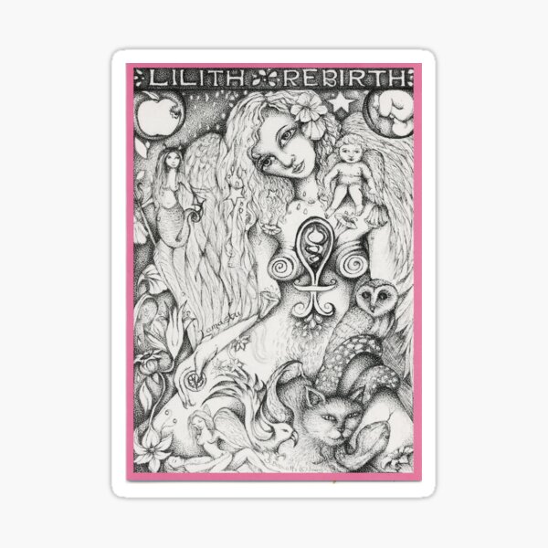 "Lilith" Sticker by sharonmcleod | Redbubble