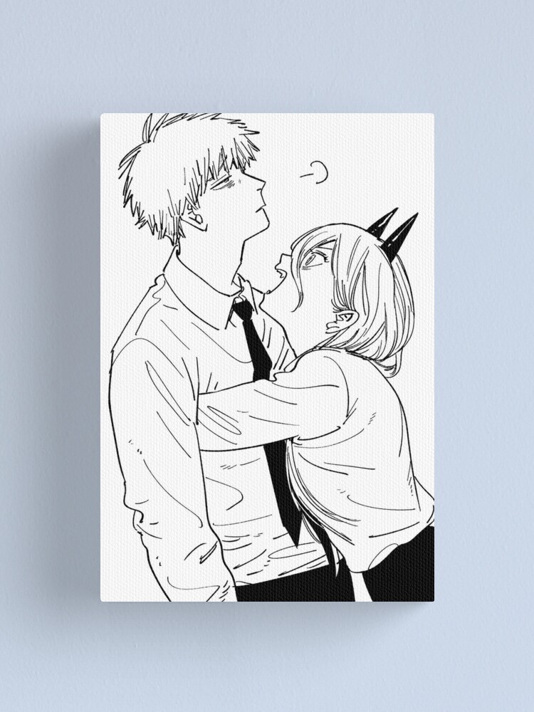 "Babies Denji & Power | Chainsaw man" Canvas Print for Sale by AoiDoi ...