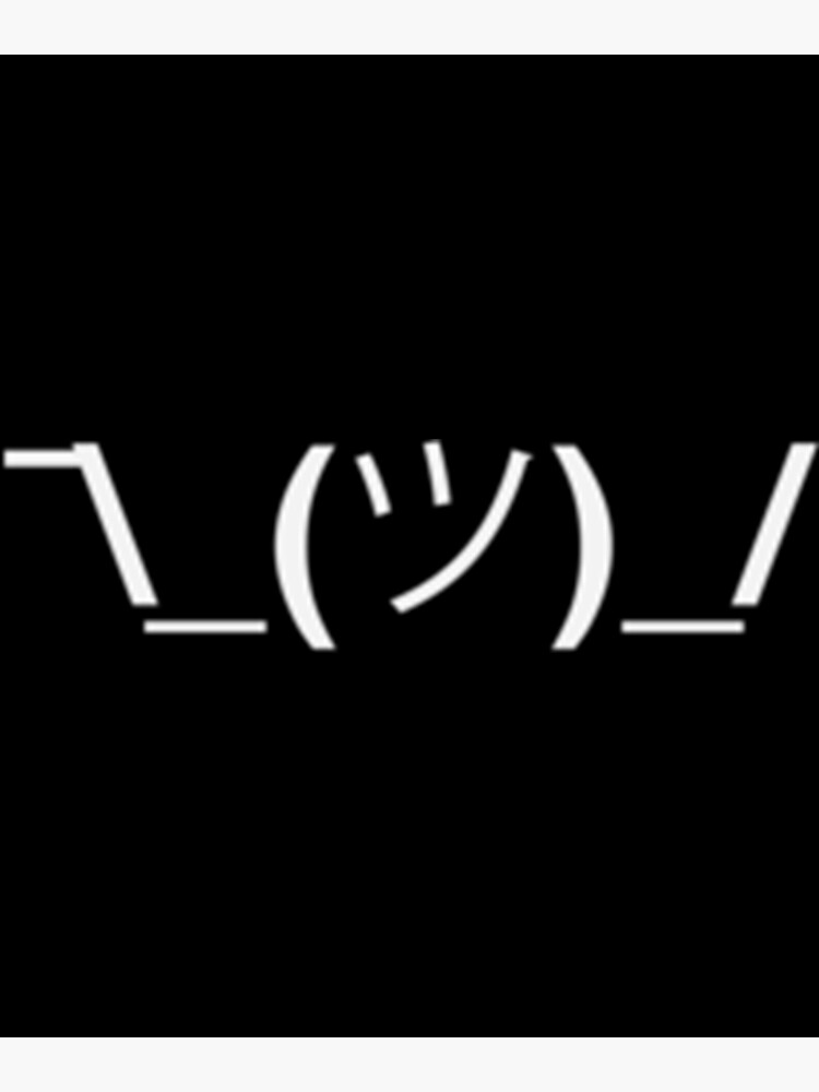 "MASK - meh ascii symbol " Poster by MagiCatCoS2 | Redbubble