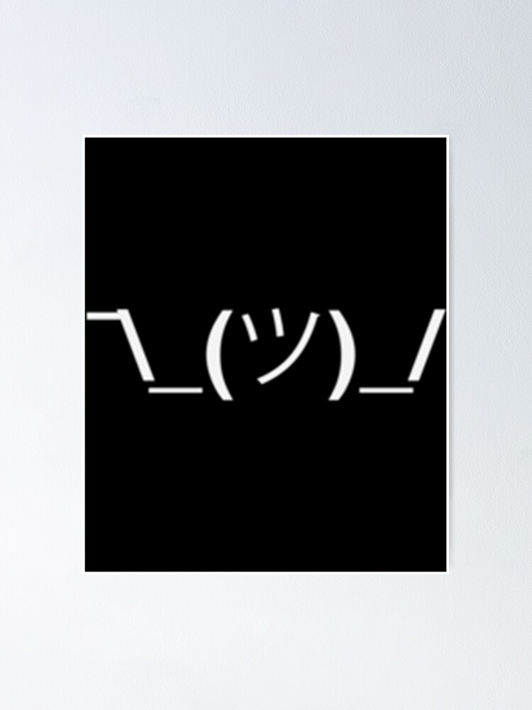 "MASK - meh ascii symbol " Poster by MagiCatCoS2 | Redbubble