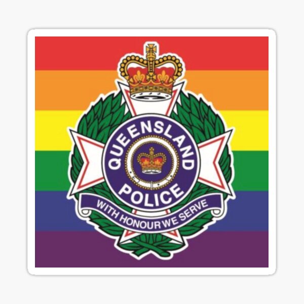 "Copy of Queensland Police LGBTQIA+ logo" Sticker for Sale by ...