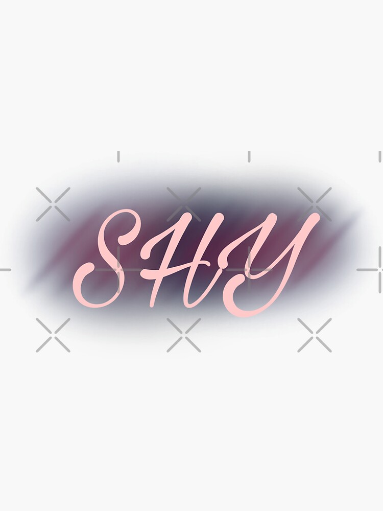 "Shy gift friend" Sticker for Sale by salahnewdesign | Redbubble