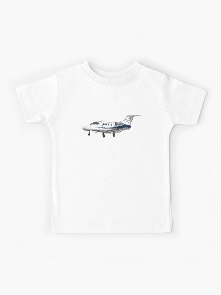"Embraer Phenom 100 N720TW" Kids T-Shirt for Sale by Michael Garber ...