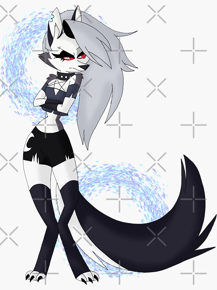 Pegatina «Funny Men Loona de Helluva Boss Impresionante para los ...