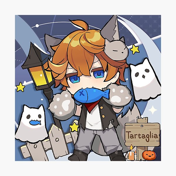 "Childe (Halloween ver.) - Genshin Impact" Fotodruck von persephonexx ...