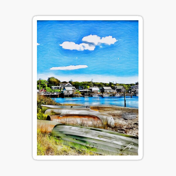 "Boat’s Day Off" Sticker for Sale by csternfels | Redbubble