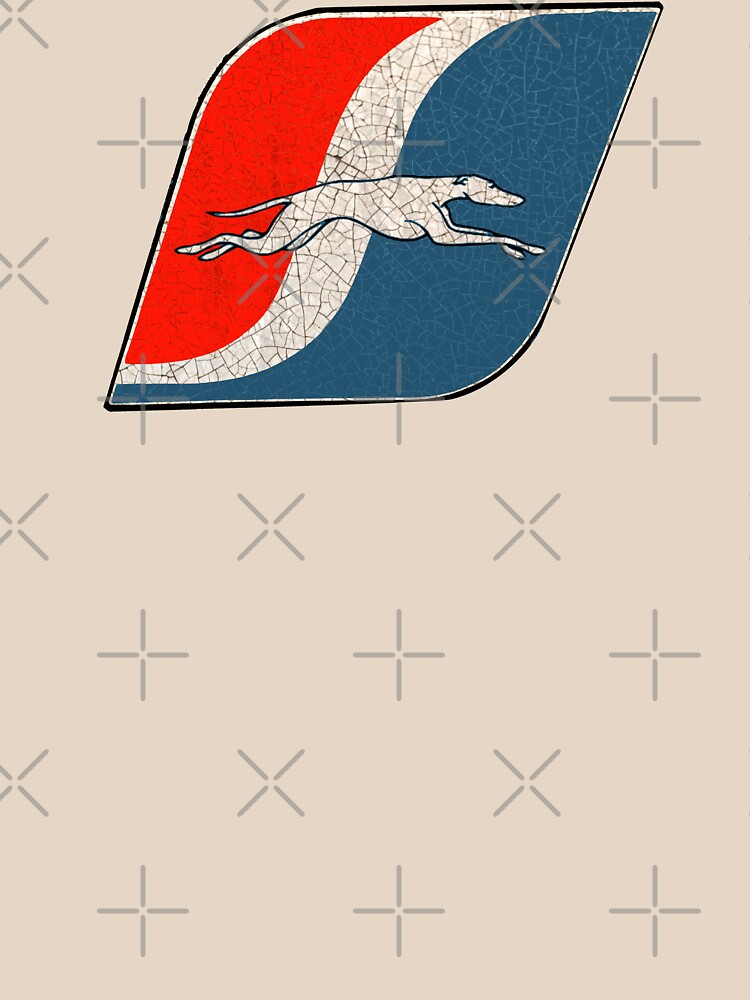 "Vintage Greyhound Bus decal USA" T-shirt for Sale by BarnFindDave ...