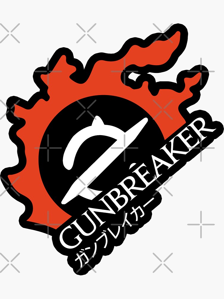 "Gunbreaker - For Warriors of Light & Darkness" Sticker for Sale by ...