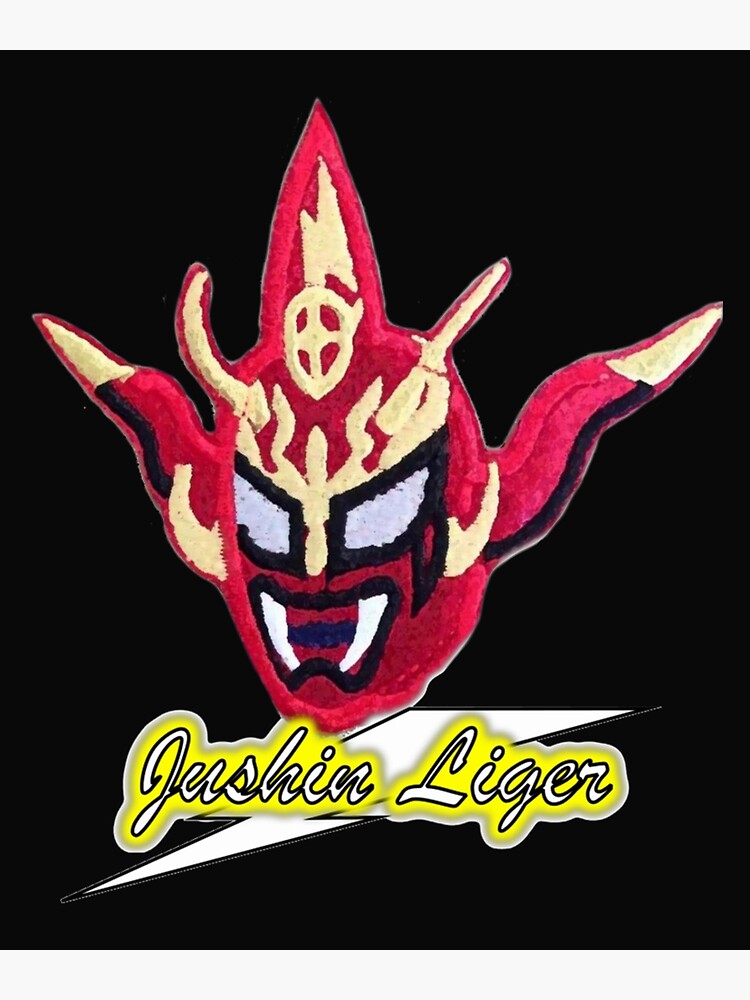 "Jushin Liger" Poster for Sale by PrintTypes | Redbubble