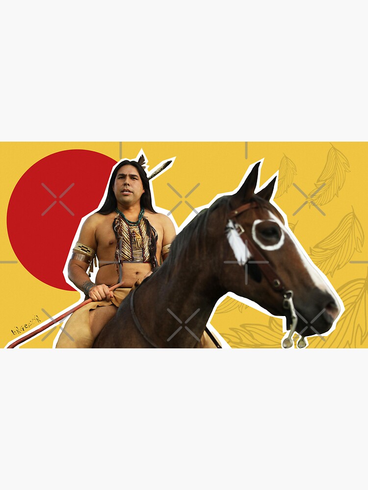 "William Knifeman aka Spirit - Reservation Dogs" Sticker for Sale by ...