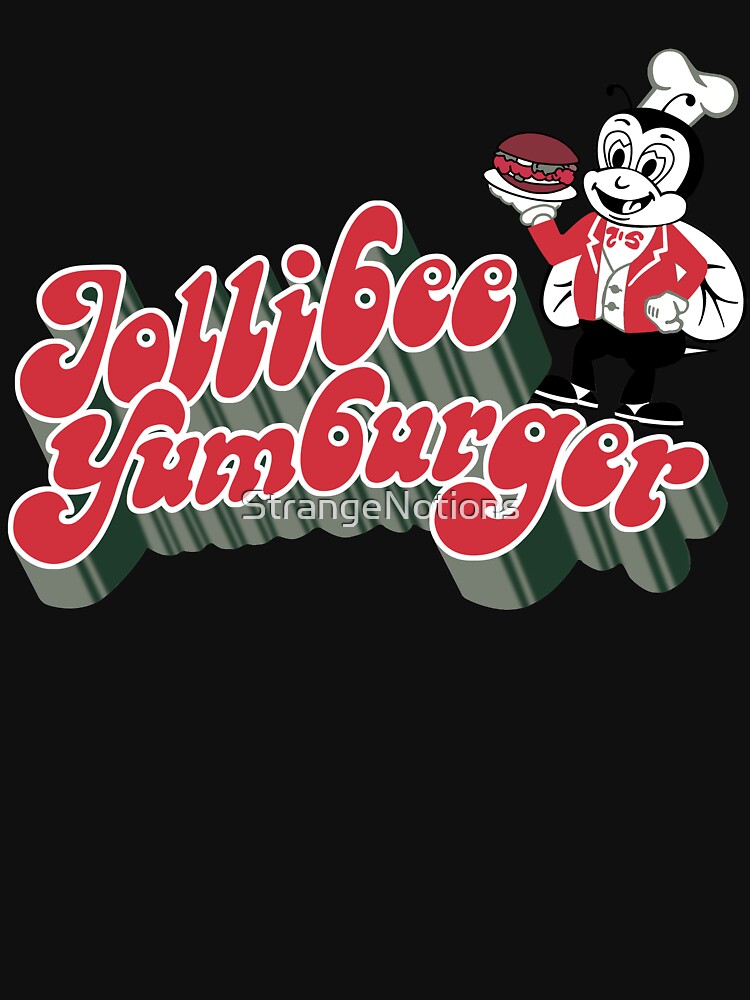 "Defunct Jollibee Yumburger 1978–1980 Burger Restaurant Logo" Active T ...