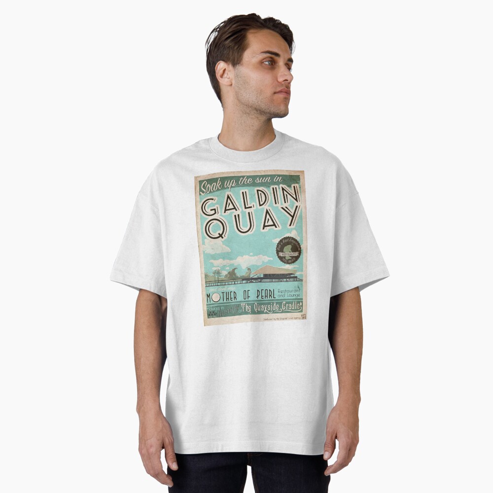 "Visit Beautiful Galdin Quay!" Sticker for Sale by kingcael | Redbubble