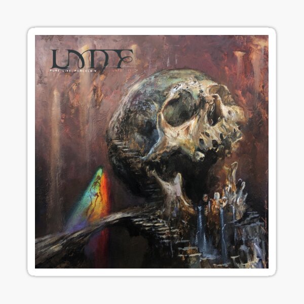 "LMF - To Pure Like Porcelain 2" Sticker by jangersten | Redbubble