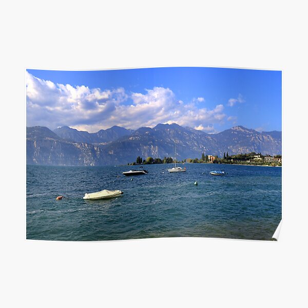 " Lake Garda" Poster for Sale by annalisa56 | Redbubble