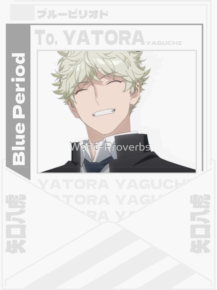 "Blue Period(CouMongCat631)" Sticker for Sale by World-Proverbs | Redbubble