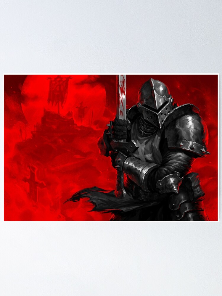 "The Knight" Poster for Sale by RedmondBarren | Redbubble