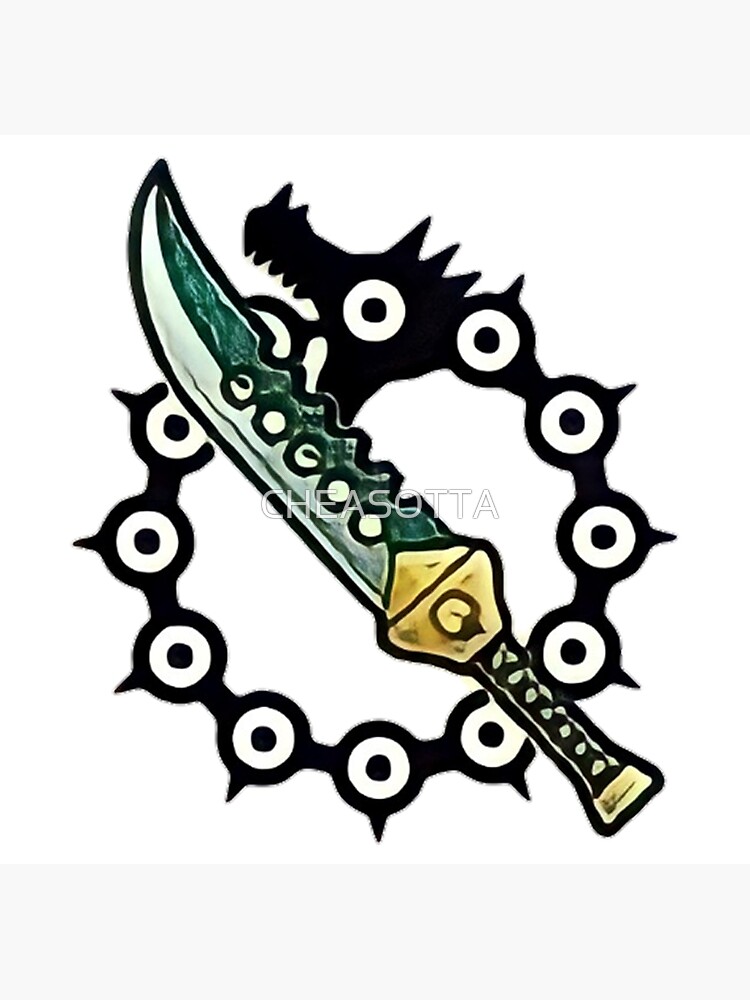 "Meliodas weapon " Art Print for Sale by CHEASOTTA | Redbubble