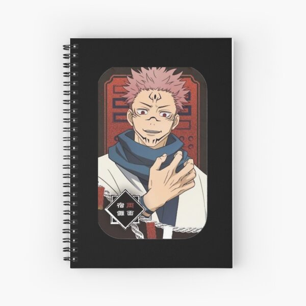 "Beautiful Model Sukuna Jujutsu No Kaisen Classic Fans" Spiral Notebook ...