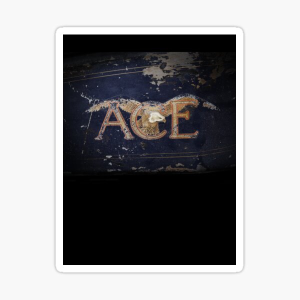 "an ACE decal" Sticker for Sale by FrankKletschkus | Redbubble
