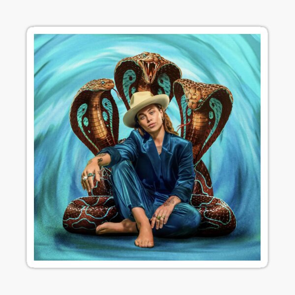 "Queen Of Snakes" Sticker for Sale by gbrlcss138 | Redbubble