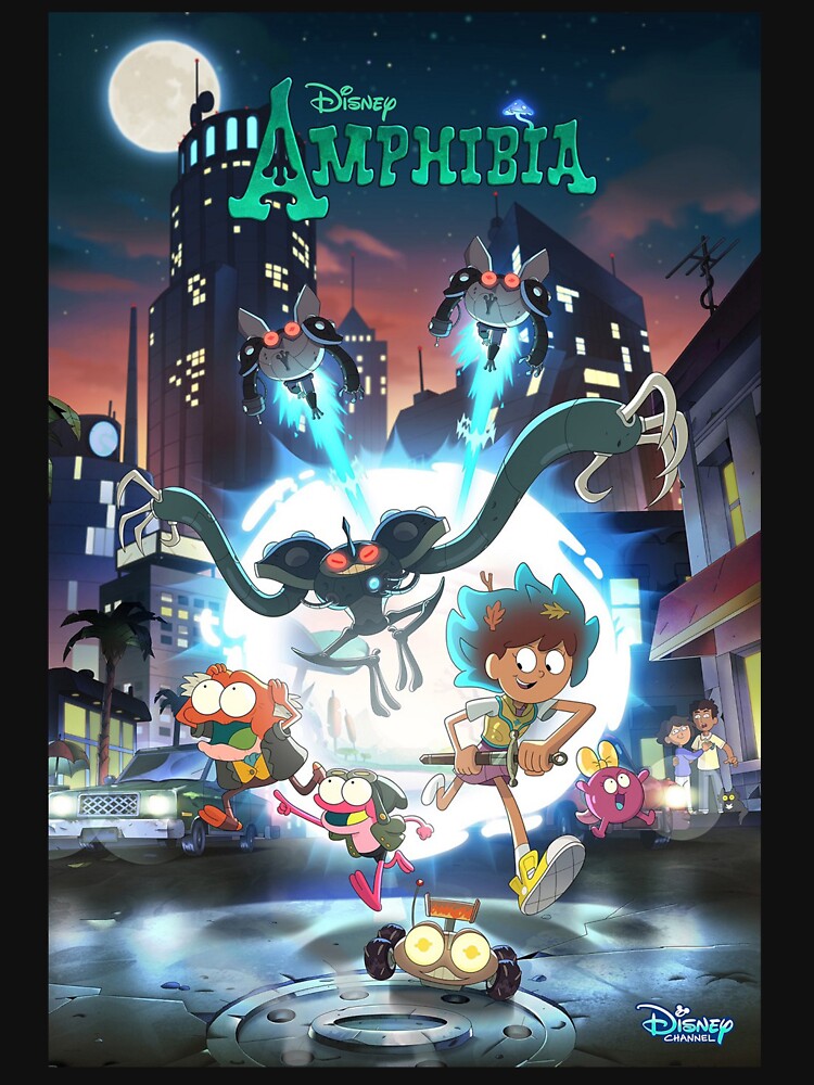"Amphibia Official Season 3 Poster" T-shirt for Sale by dollyparadise ...