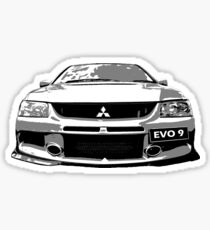Evo 9 Stickers | Redbubble