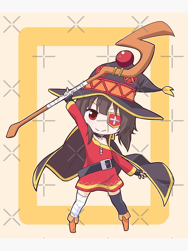 "Konosuba-Magical Megumin" Poster for Sale by zeromanga | Redbubble