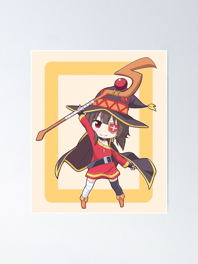 "Konosuba-Magical Megumin" Poster for Sale by zeromanga | Redbubble