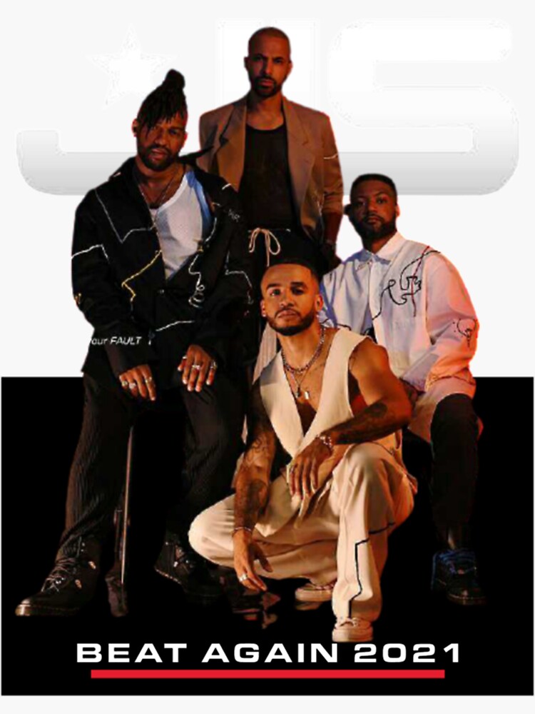 "jls beat again tour " Sticker for Sale by Thesmoking | Redbubble