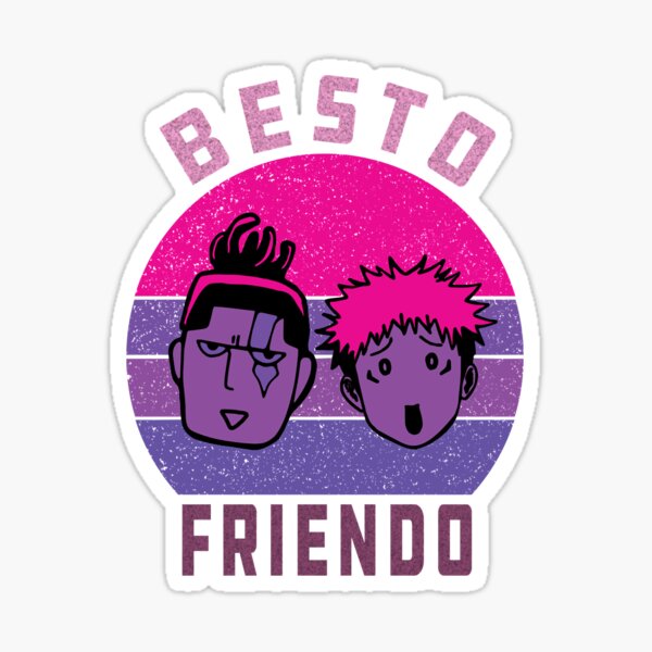 "Gift For Men Besto Friendo Chibi Yuji Gifts For Fan" Sticker for Sale ...