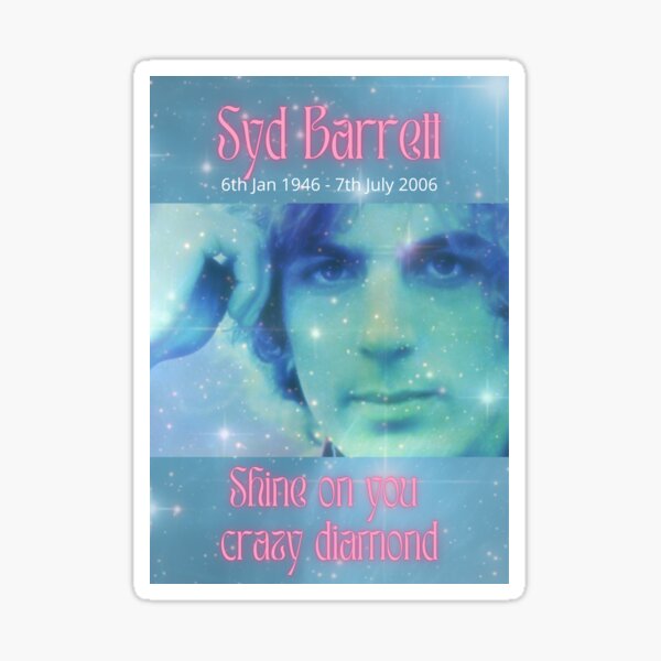 "Shine On Syd Barrett - Alternative" Sticker for Sale by TheVarc ...