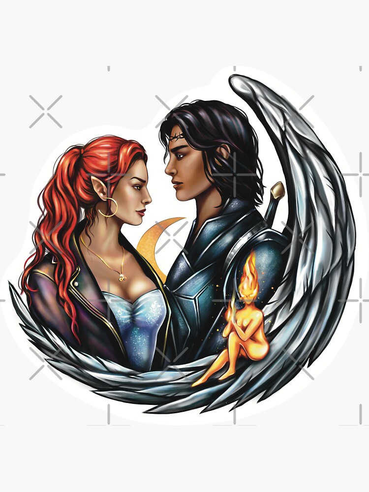 "Bryce and Hunt" Sticker for Sale by Anastasiya Chizh | Redbubble