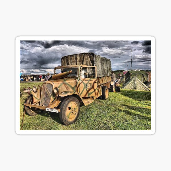 "Camo RAF Vehicle" Sticker for Sale by Fearless-Fox | Redbubble