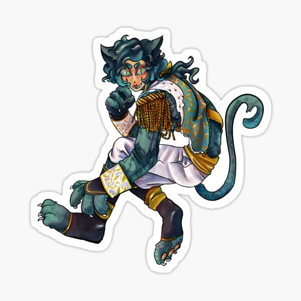 "Cheshire Cat Naib - IDV" Sticker for Sale by hazopal | Redbubble