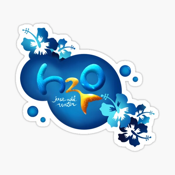 "H2O just add water" Sticker for Sale by briannorelf | Redbubble