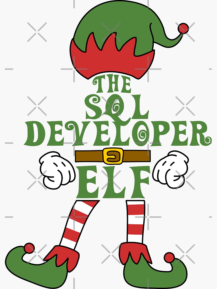 "The SQL Developer Elf Christmas Family Matching Outfits Group Attire ...