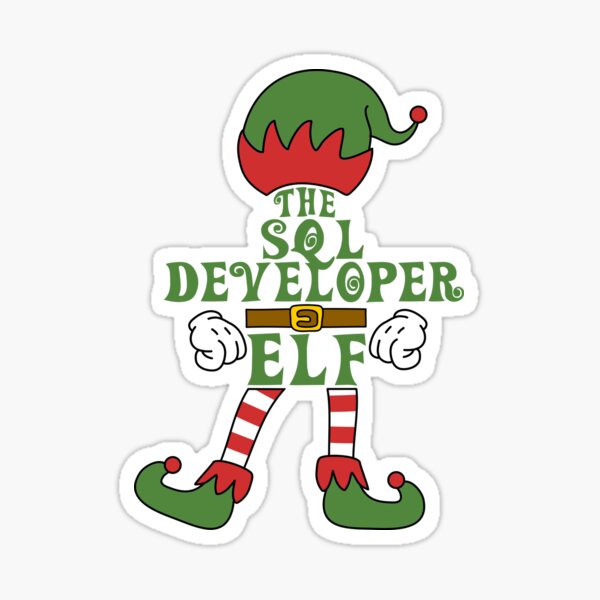 "The SQL Developer Elf Christmas Family Matching Outfits Group Attire ...