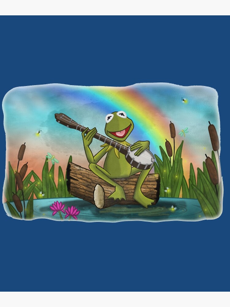 "Kermit The Frog Rainbow Connection " Art Print for Sale by JoshuaJacky ...