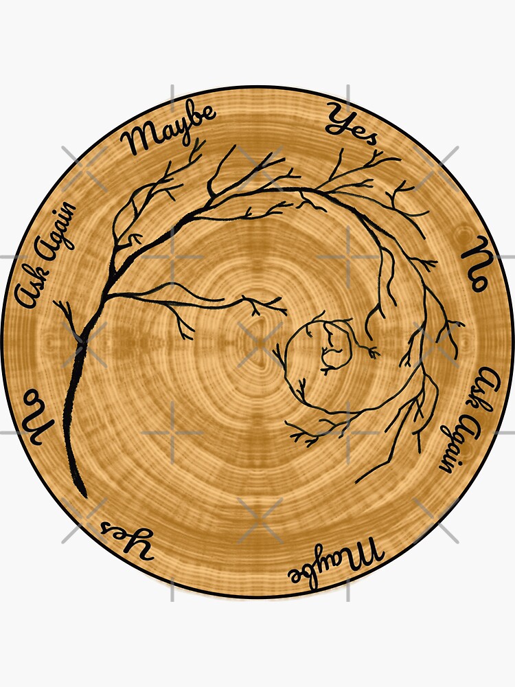 "Tree Pendulum board" Sticker for Sale by SqueakeeBee | Redbubble