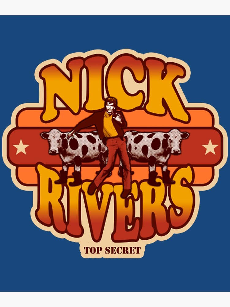 "Nick Rivers Top Secret " Poster for Sale by JoshuaJacky | Redbubble