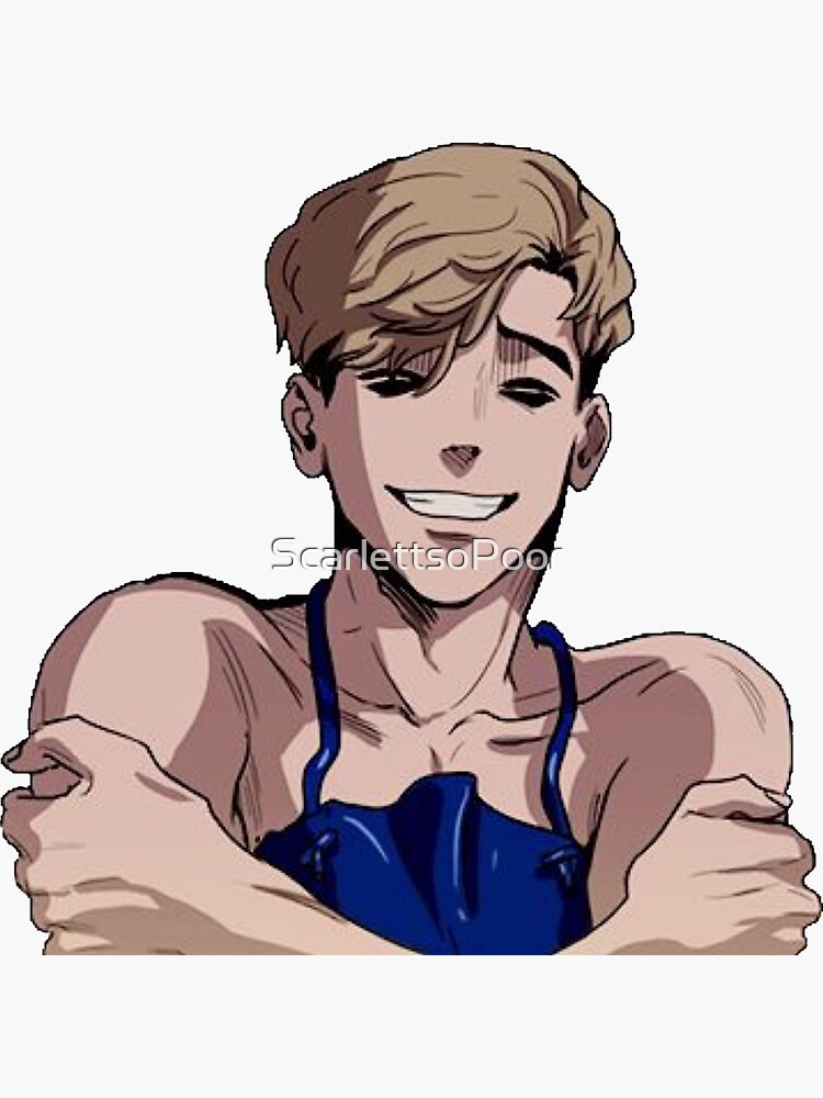 "Killing Stalking" Sticker for Sale by ScarlettsoPoor | Redbubble