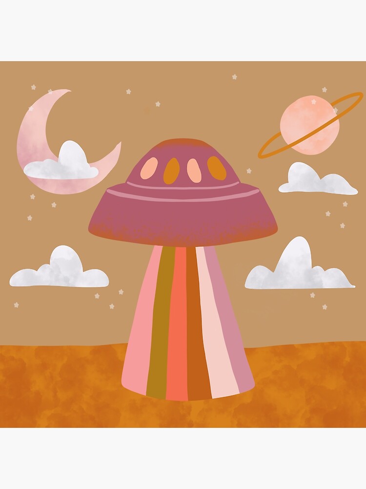 "Beam Me Up - Alien UFO" Poster for Sale by kcallisto | Redbubble